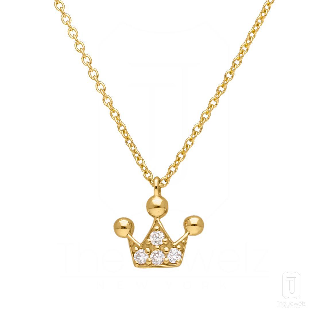 Diamond Crown Pendant – The Jewelz