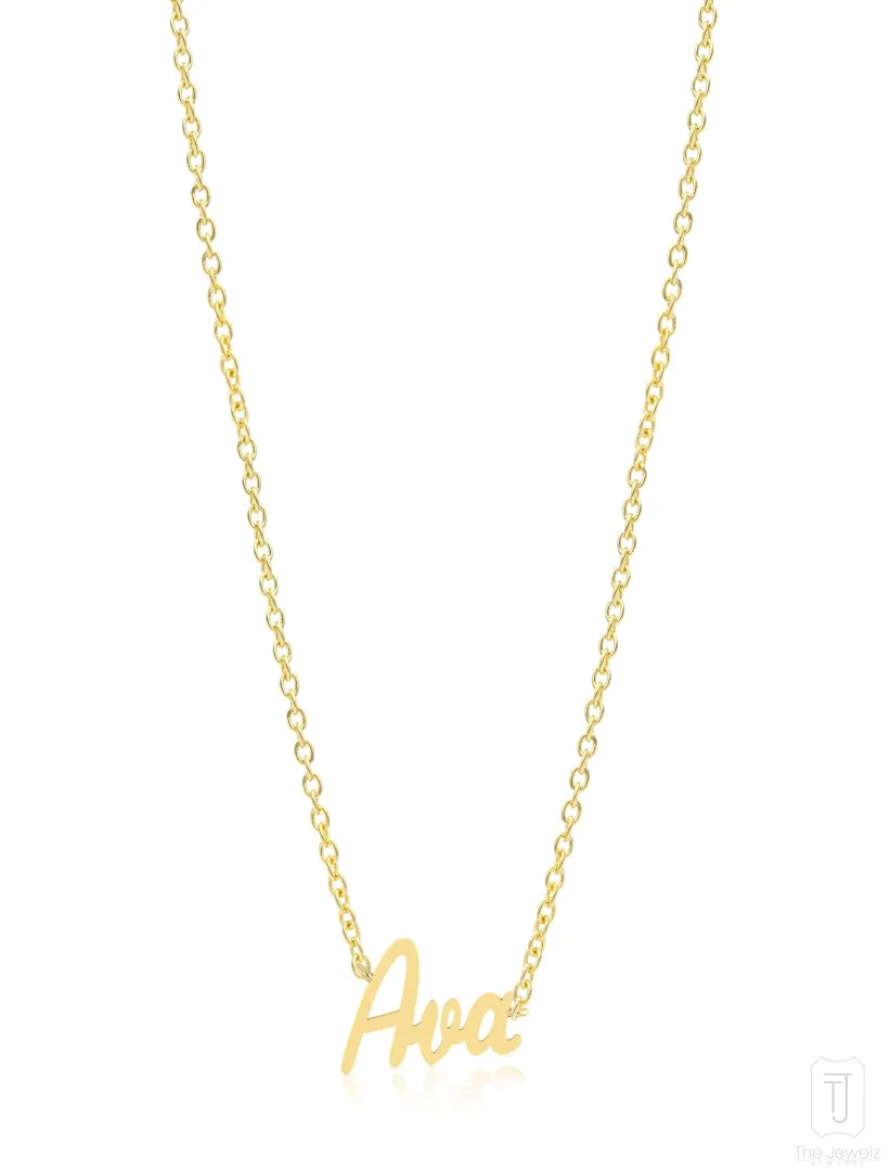 Personalised name pendant – The Jewelz